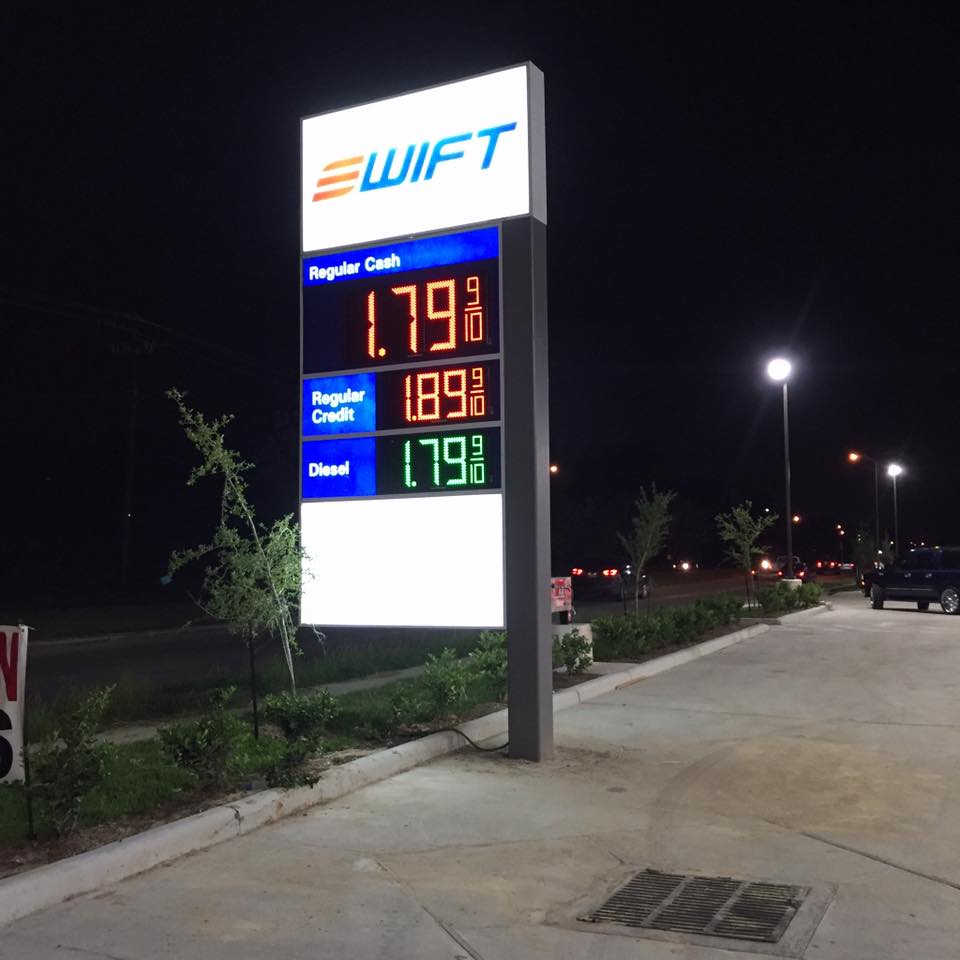 Gas Station Signs